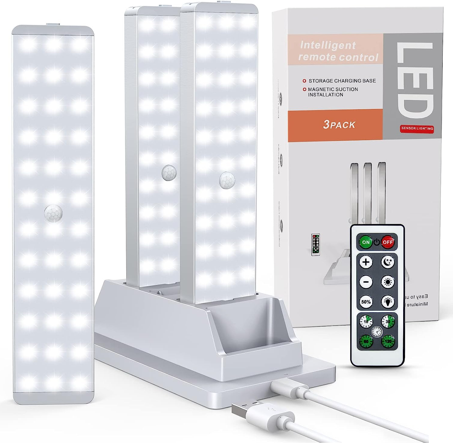 GE Wireless LED Light Bar, 12 inches, Battery Operated, Remote ...