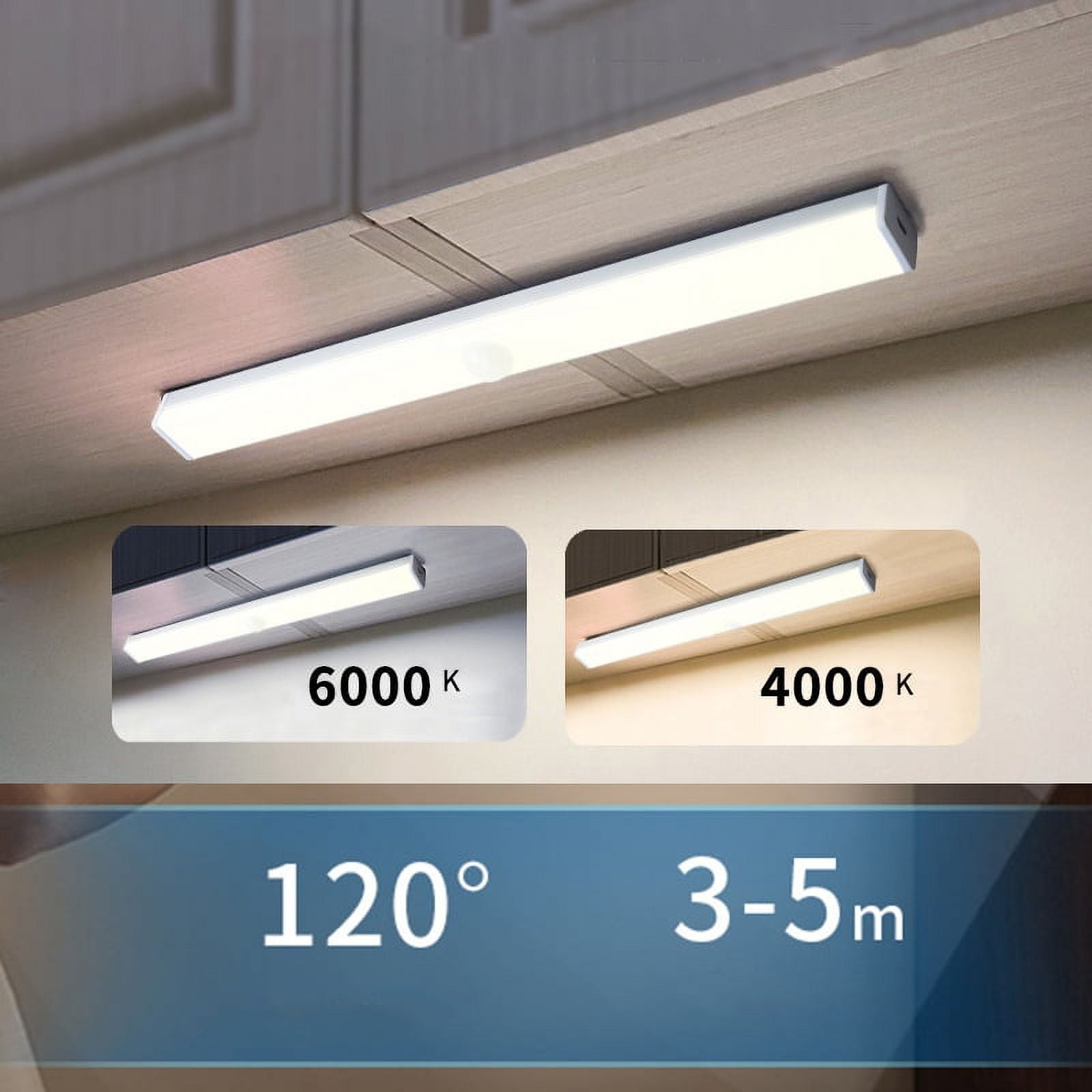 LED Closet Light Motion Activated, Under Cabinet Lights, Wireless ...