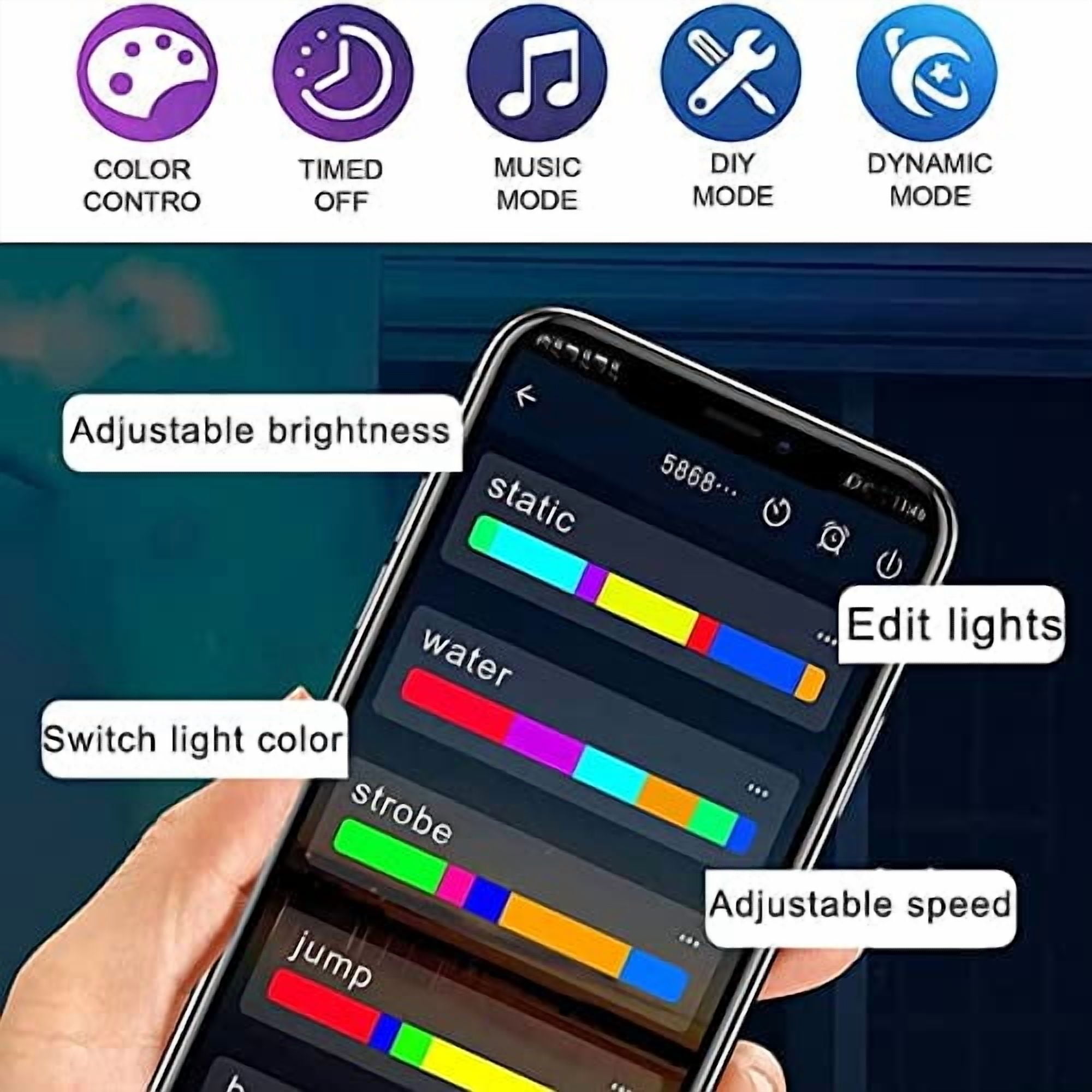 LED Cloud Lights, Ceiling Cloud Light for Gaming Room, 3D Thundercloud ...