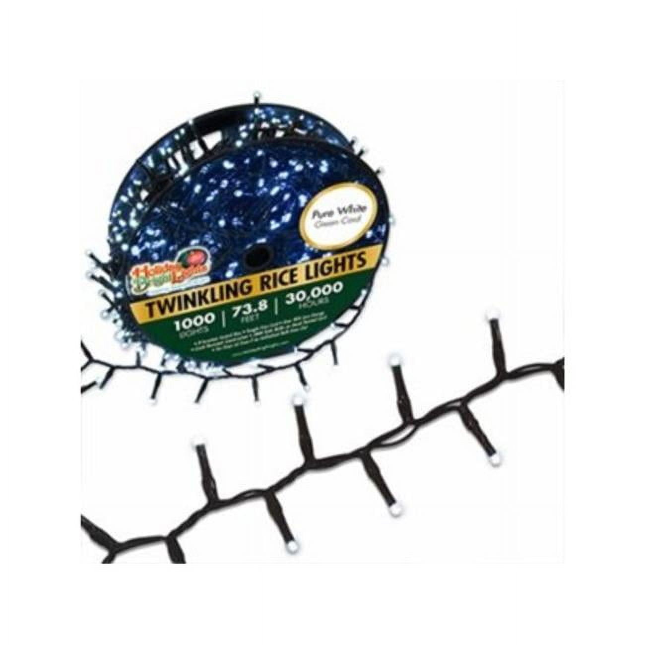 LED Cluster Rice 1000-Light Set, Pure White - Walmart.com