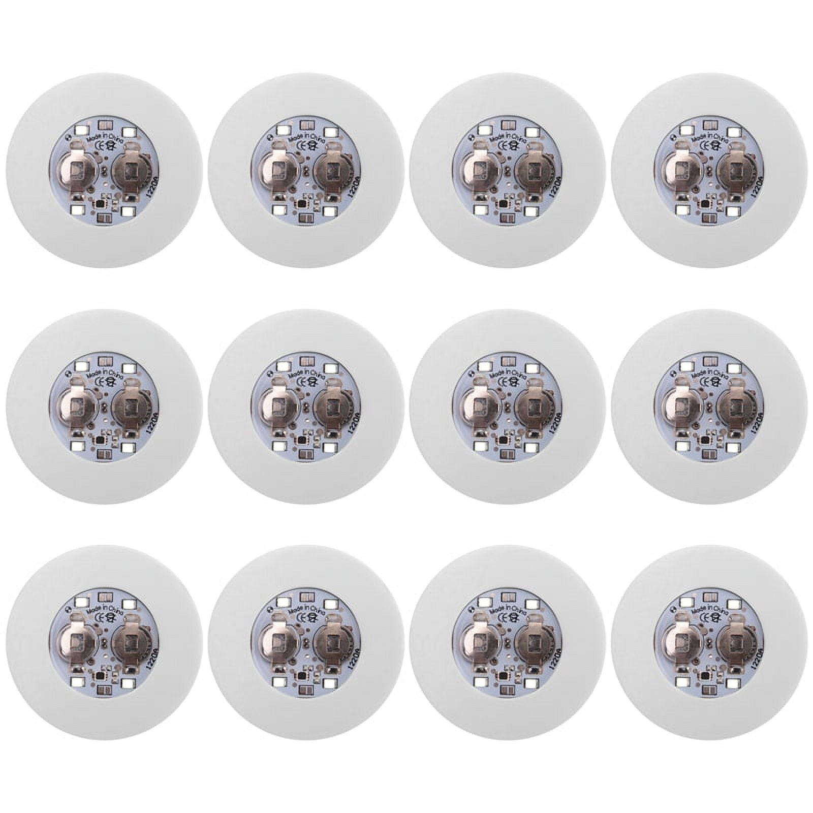 LED Coaster,12 Pack Light Up Coasters,LED Bottle Lights,LED Sticker ...