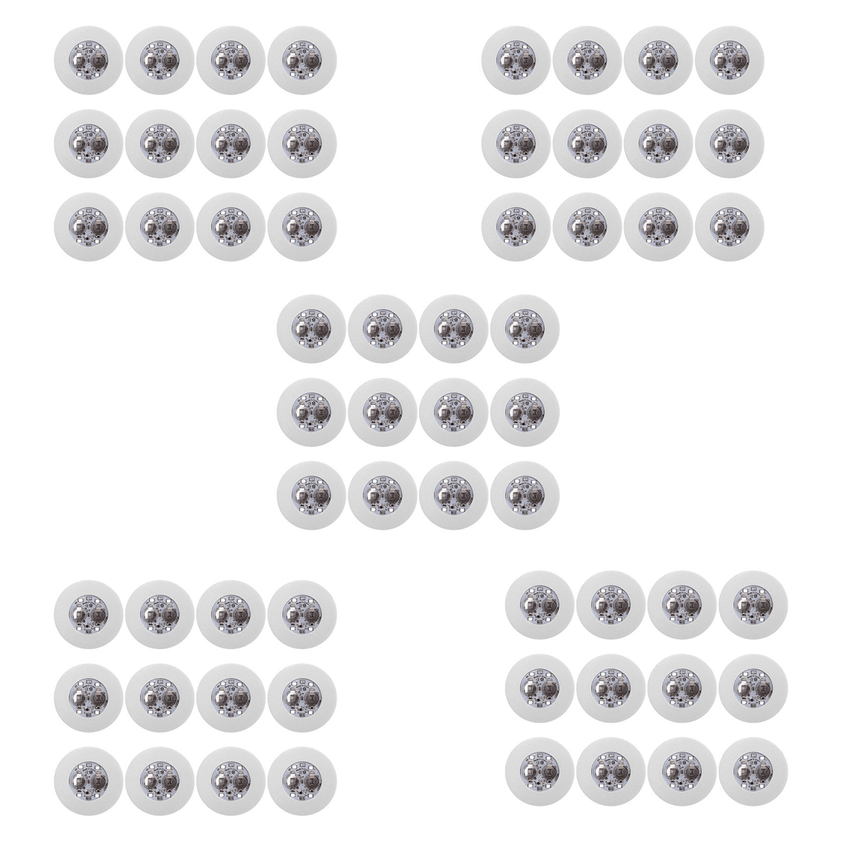 LED Coaster,60 Pack Light Up Coasters,LED Bottle Lights,LED Sticker ...