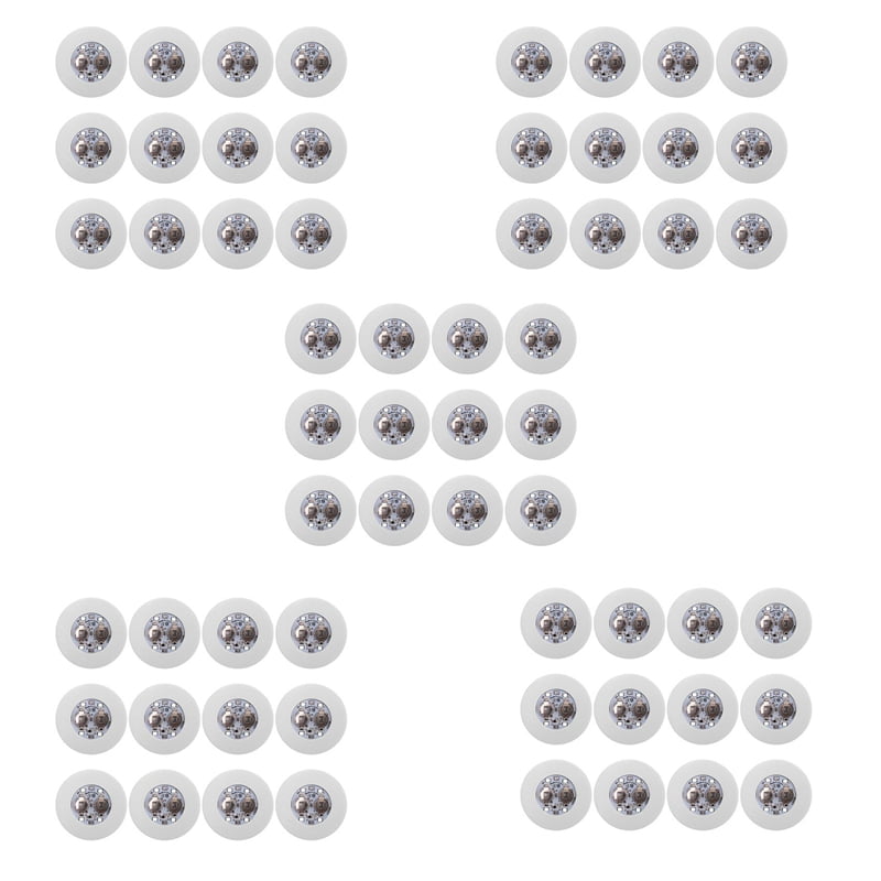 LED Coaster,60 Pack Light Up Coasters,LED Bottle Lights,LED Sticker ...