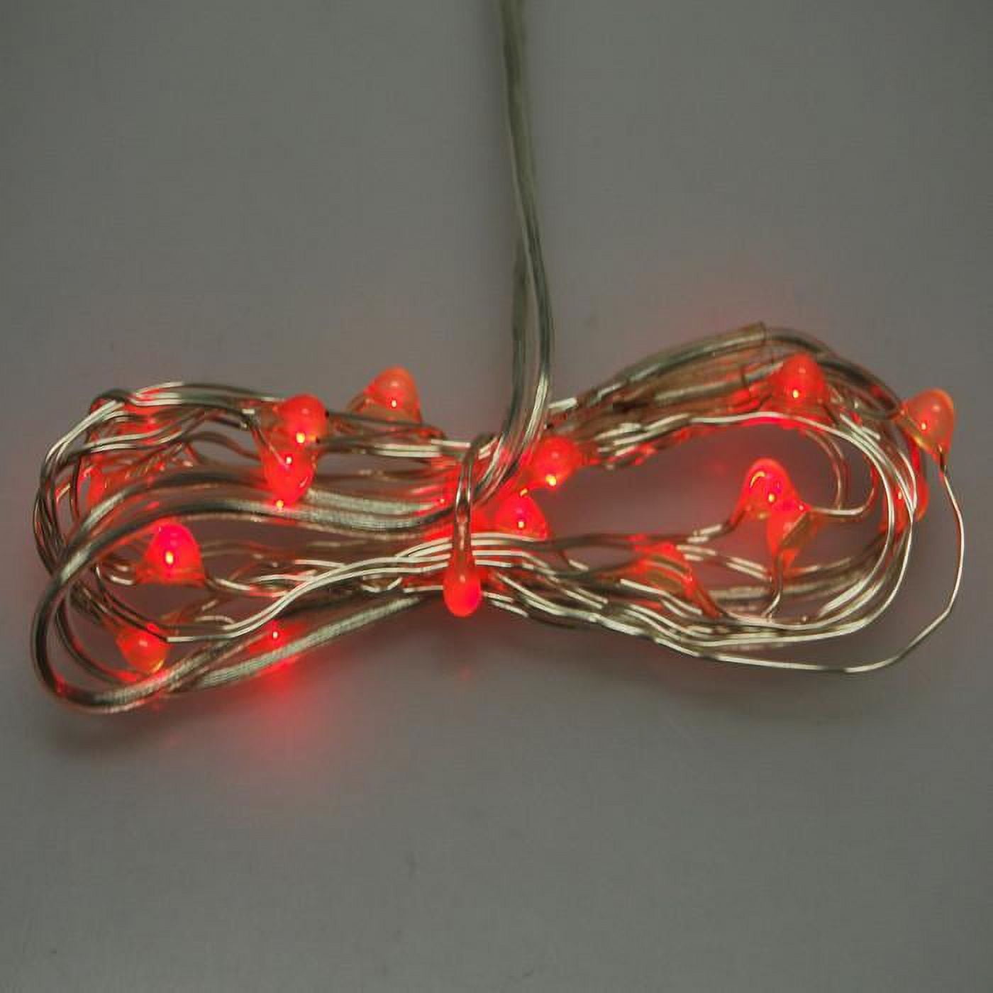 LED Coil Wire String Light Battery Operated, 20 LED, 4-Feet - Walmart.com