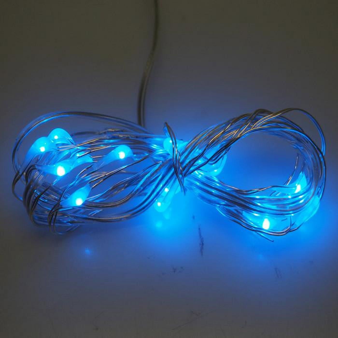 LED Coil Wire String Light Battery Operated, 20 LED, 4-Feet - Walmart.com