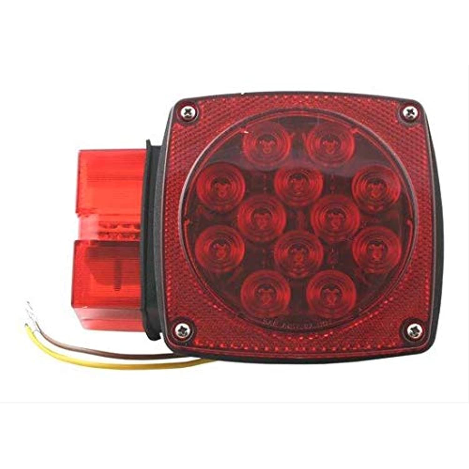 Waterproof LED Combination Tail Light - Submersible, 21 Diodes for Boat ...