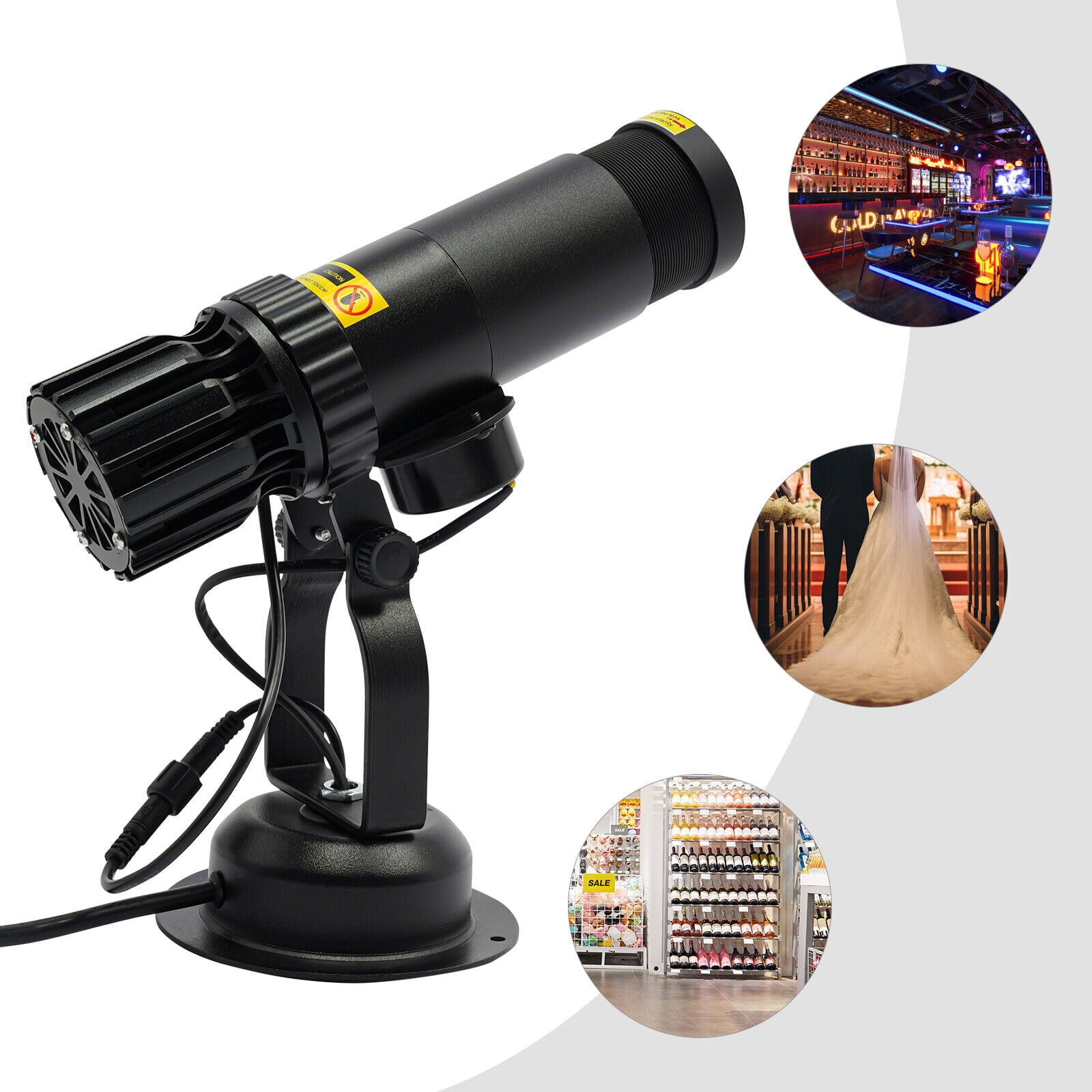 LED Compact Projection Lamp Logo Image Advertising Projection Lamp 15W ...