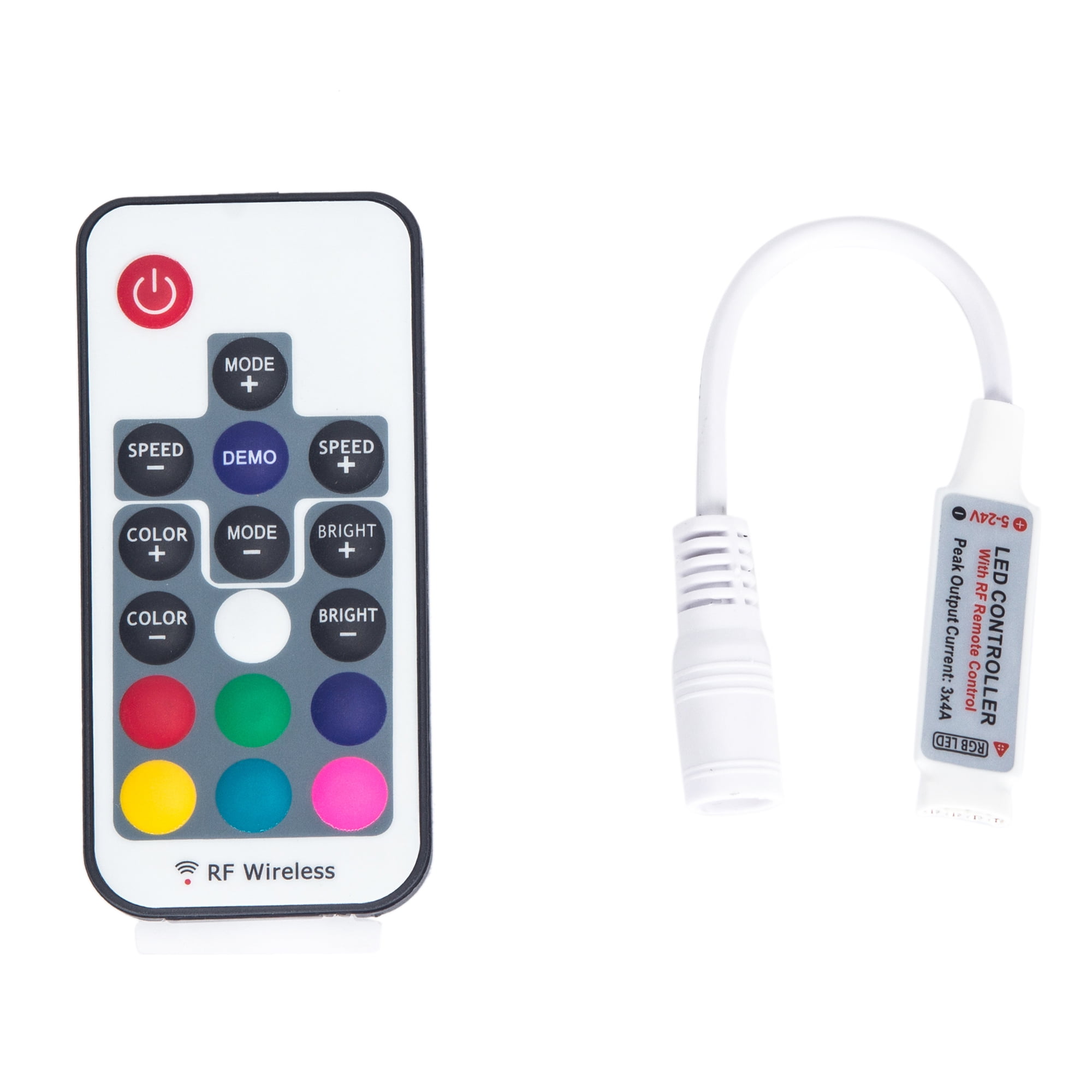 LED Controller LED IR RGB Controler LED Lights Controller IR Remote ...