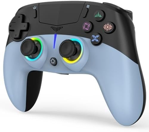 LED Controller for PS-5/Pro/Slim/PC, with Hall Effect Joystick ...