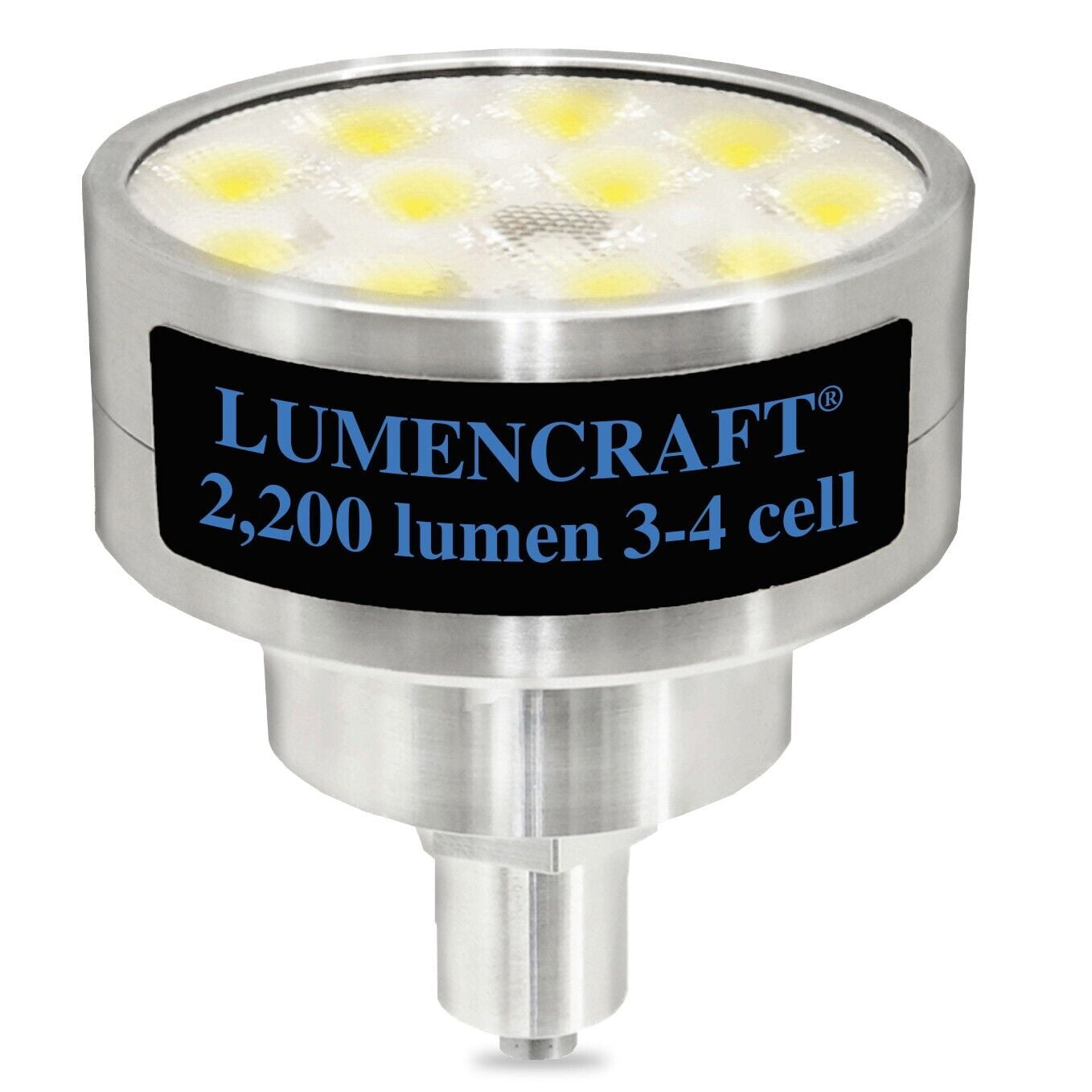 LED Conversion for Maglite Flashlight 2,200 Fits 3-4 D cell, 12 LED ...