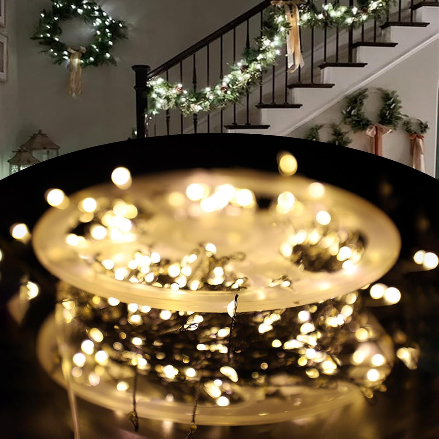 LED Copper Wire Light String for Christmas Tree, Copper Wire ...