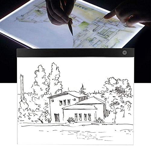 LED Copy Board Light Box, A3 Size Portable LED Artcraft Tracing Pad ...