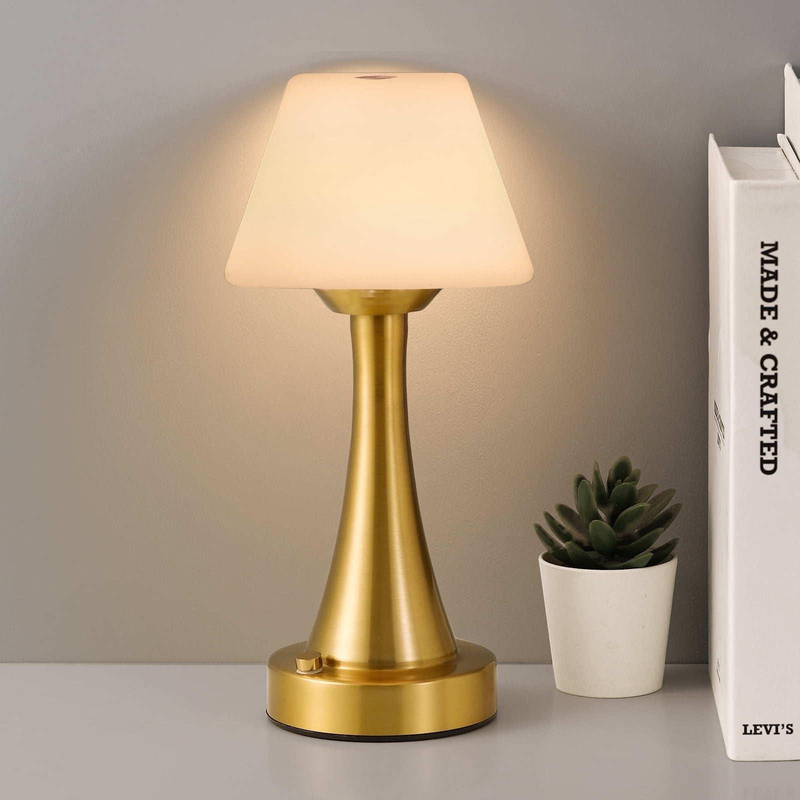 LED Cordless Rechargeable Battery Table Lamp,Shower Lamp Waterproof ...