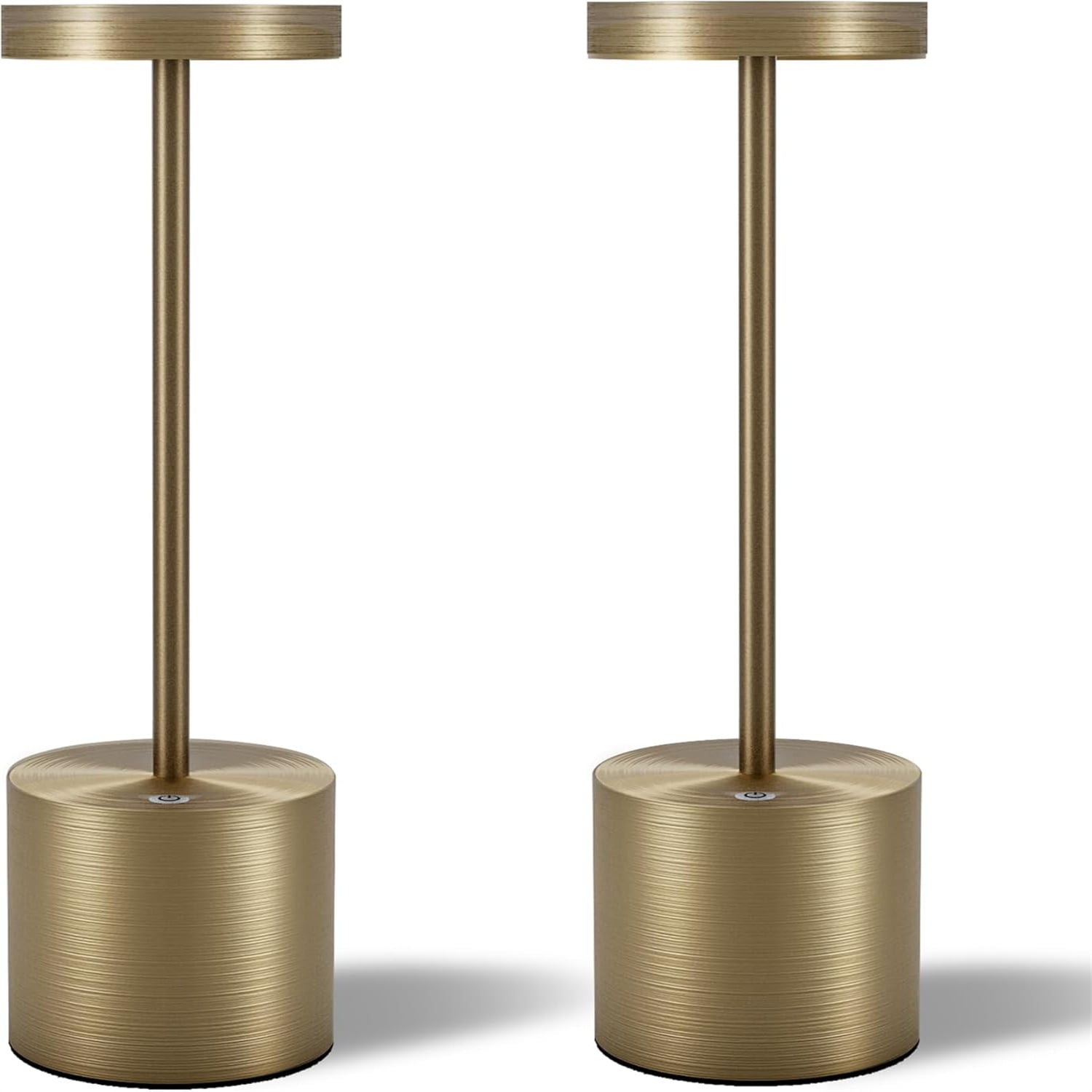 LED Cordless Table Lamps Set of 2, 5000mAh Portable Rechargeable ...