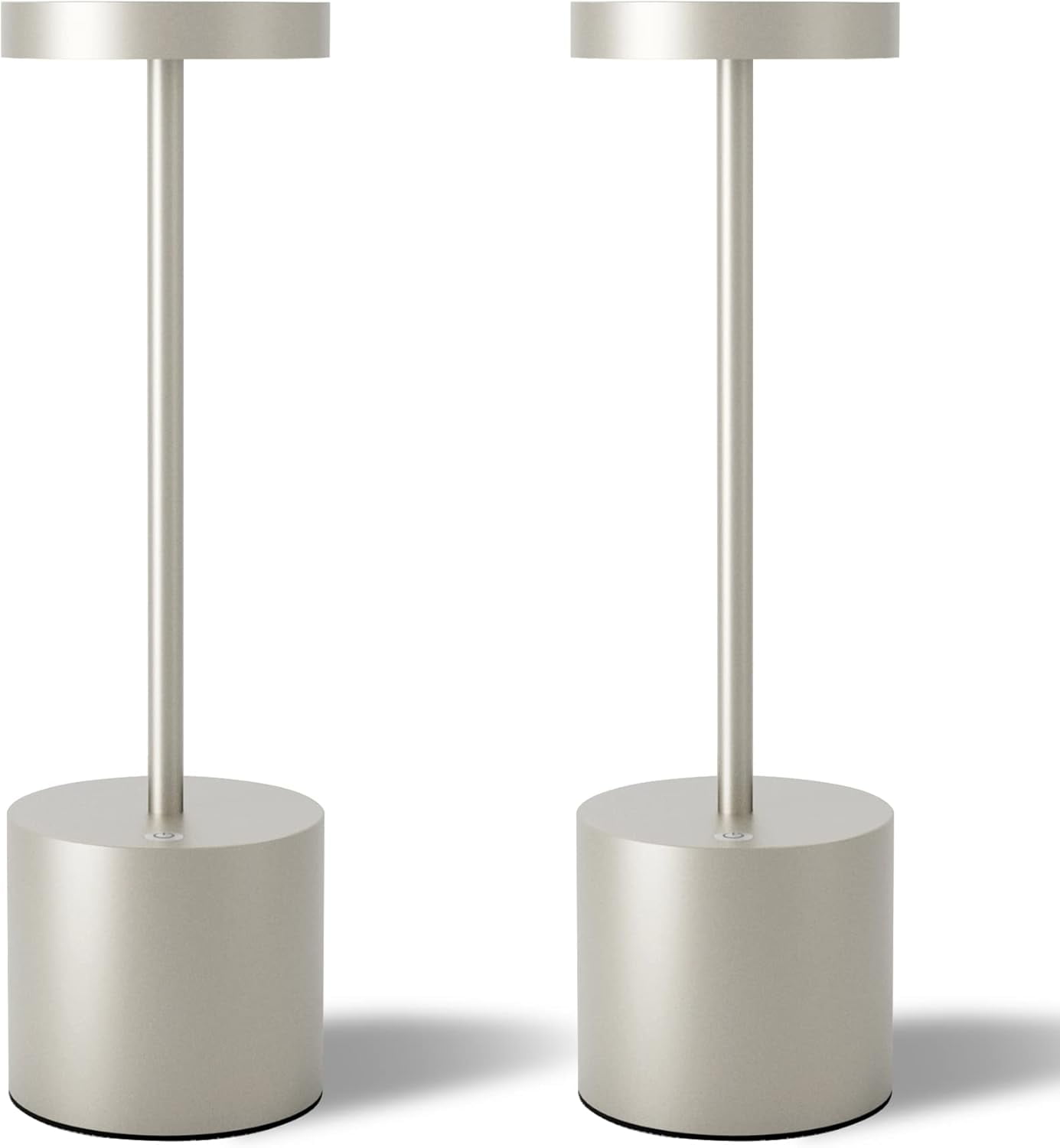 LED Cordless Table Lamps Set of 2,Portable Rechargeable 5000mAh Outdoor ...