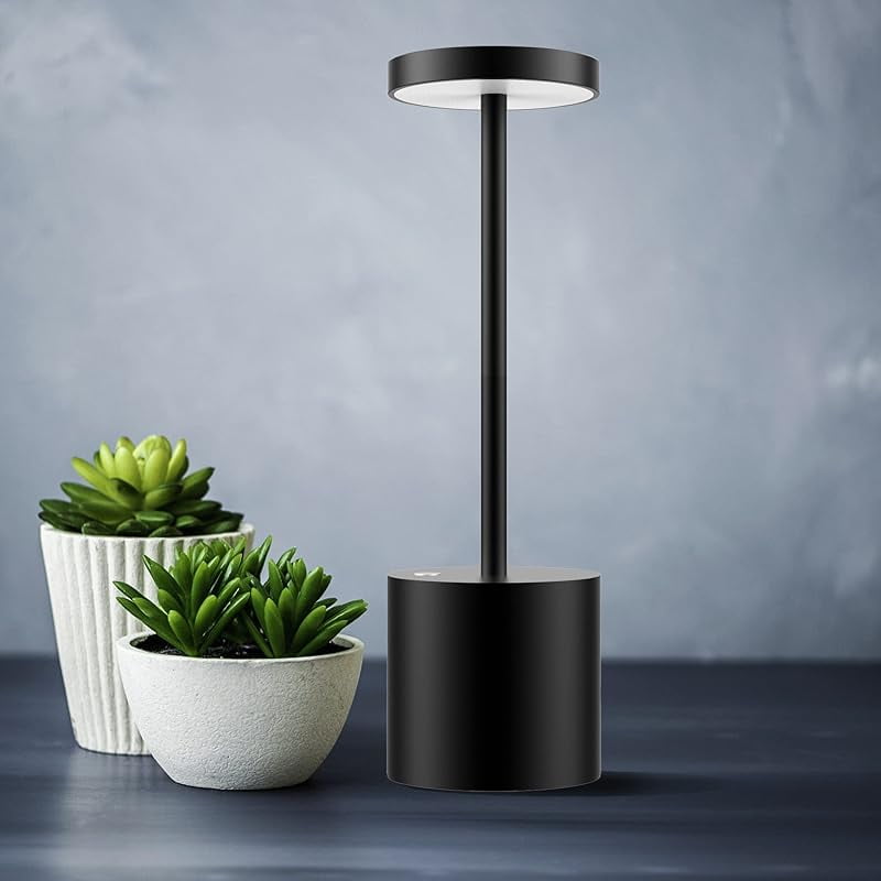 LED Cordless Table Lamps Set of 2,Portable Rechargeable 5000mAh Outdoor ...