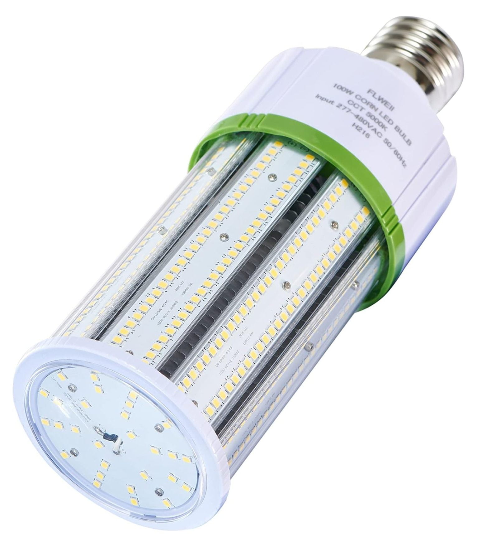 LED Corn Light Bulb, 208-480V 100W E39 Mogul Base 5000K,14000 LM ...