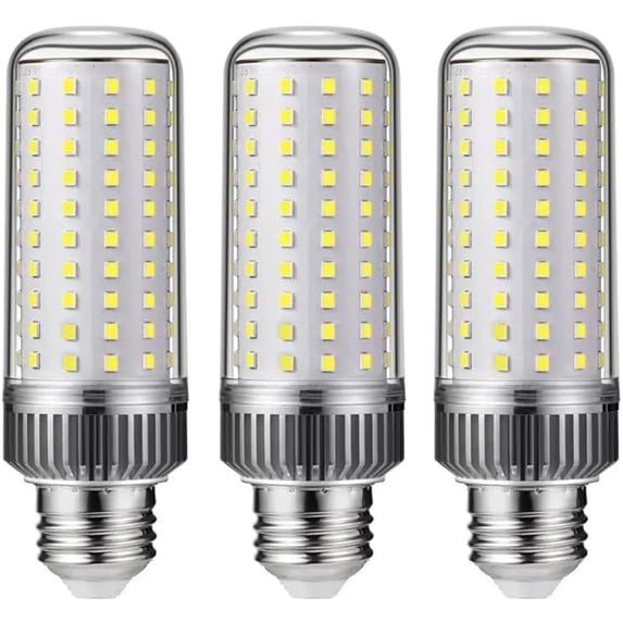 LED Corn Light Bulb 3pcs 150W Equivt 2500Lumen 6000K Cool Daylight ...