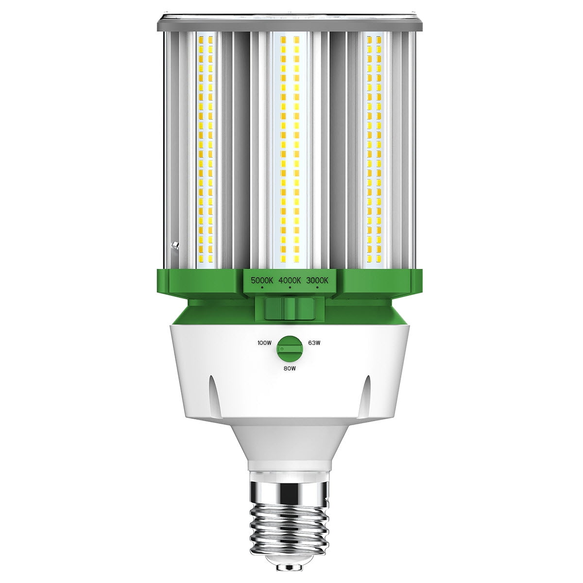 LED Corn Light, Selectable wattage and color temperature, 63W, 80W ...