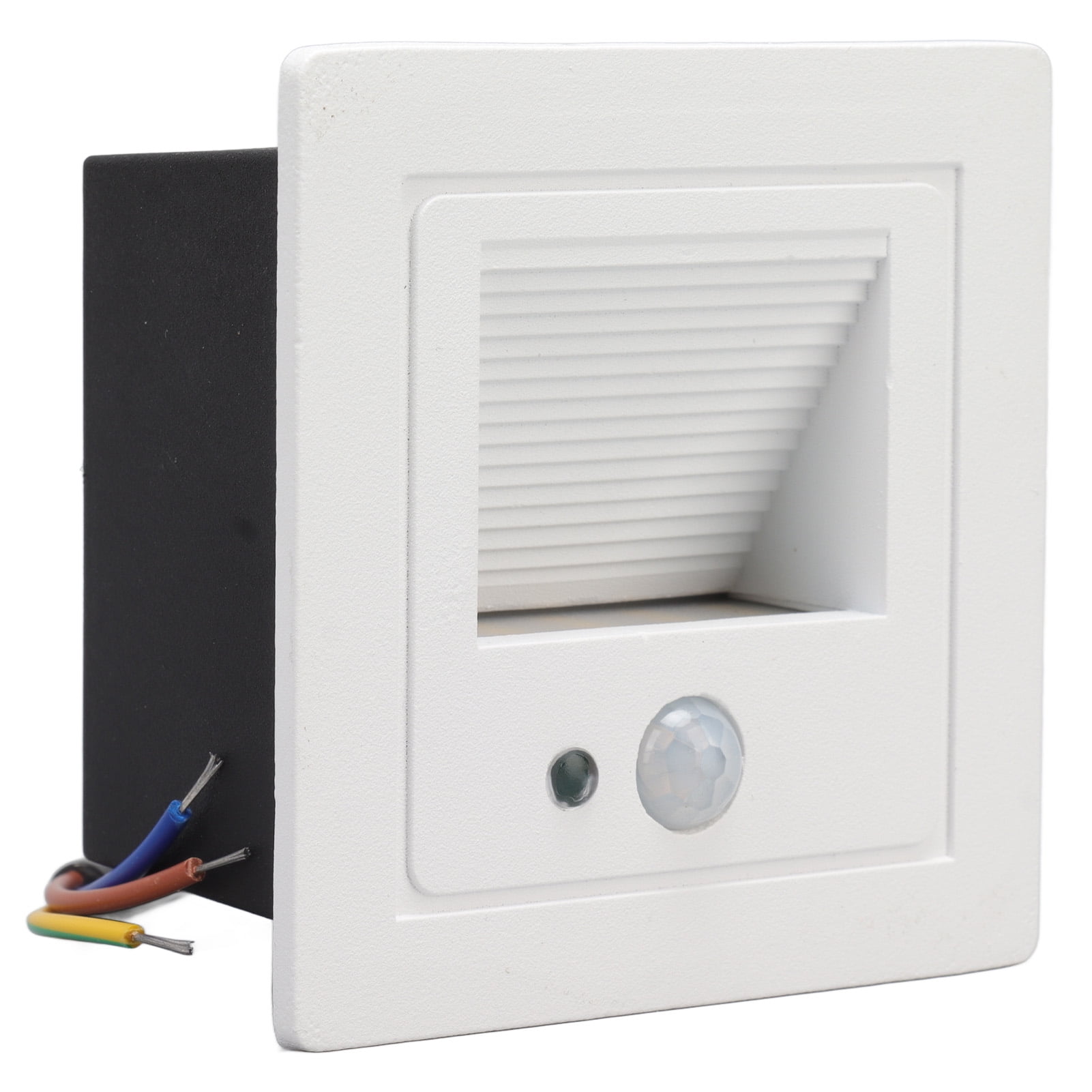 LED Corner Wall Lamp Recessed Warm White Iron Baking Varnish Body ...