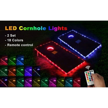 EastPoint Sports Light-Up Bean Bag Toss Plastic Cornhole Set - Walmart.com