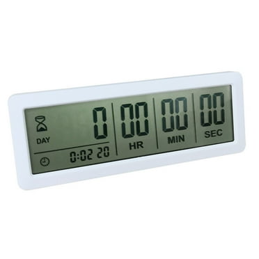 LED Countdown Clock Digital Timer 999 Days Retirement Reusable Clock Vacation Timer Wedding ...