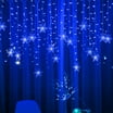 ZOELNIC 96LEDs Christmas Twinkle Star Decorations, Snowflake Fairy ...