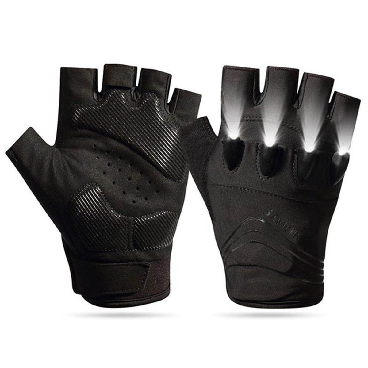 GEARONIC TM Cycling half Finger Mountain Bicycle Men Women Gel Pad Anti ...