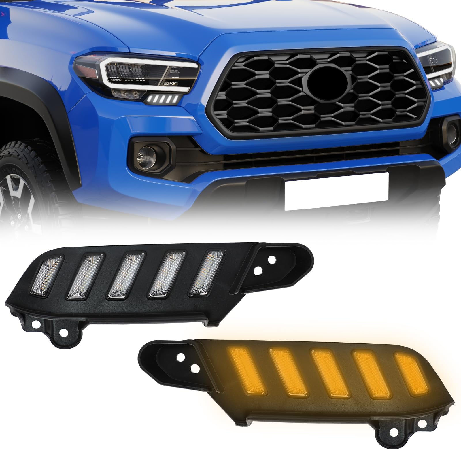 LED Daytime Running Lights for Toyota BSL1 Tacoma 2016 2017 2018 2019 ...