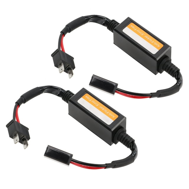 LED Decoder LED Headlight Fault Alarm Canceller H7 Anti Interference ...