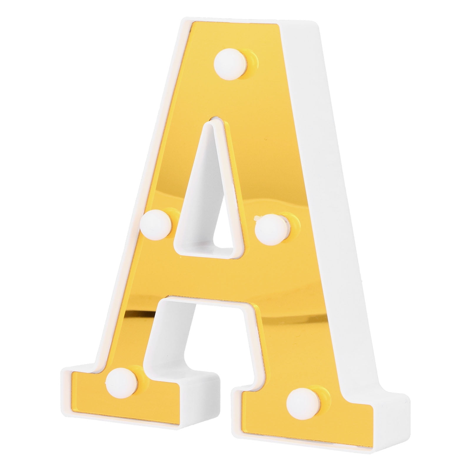 LED Decorative Light AShape English Alphabet Letter Lamp for Home Bar ...