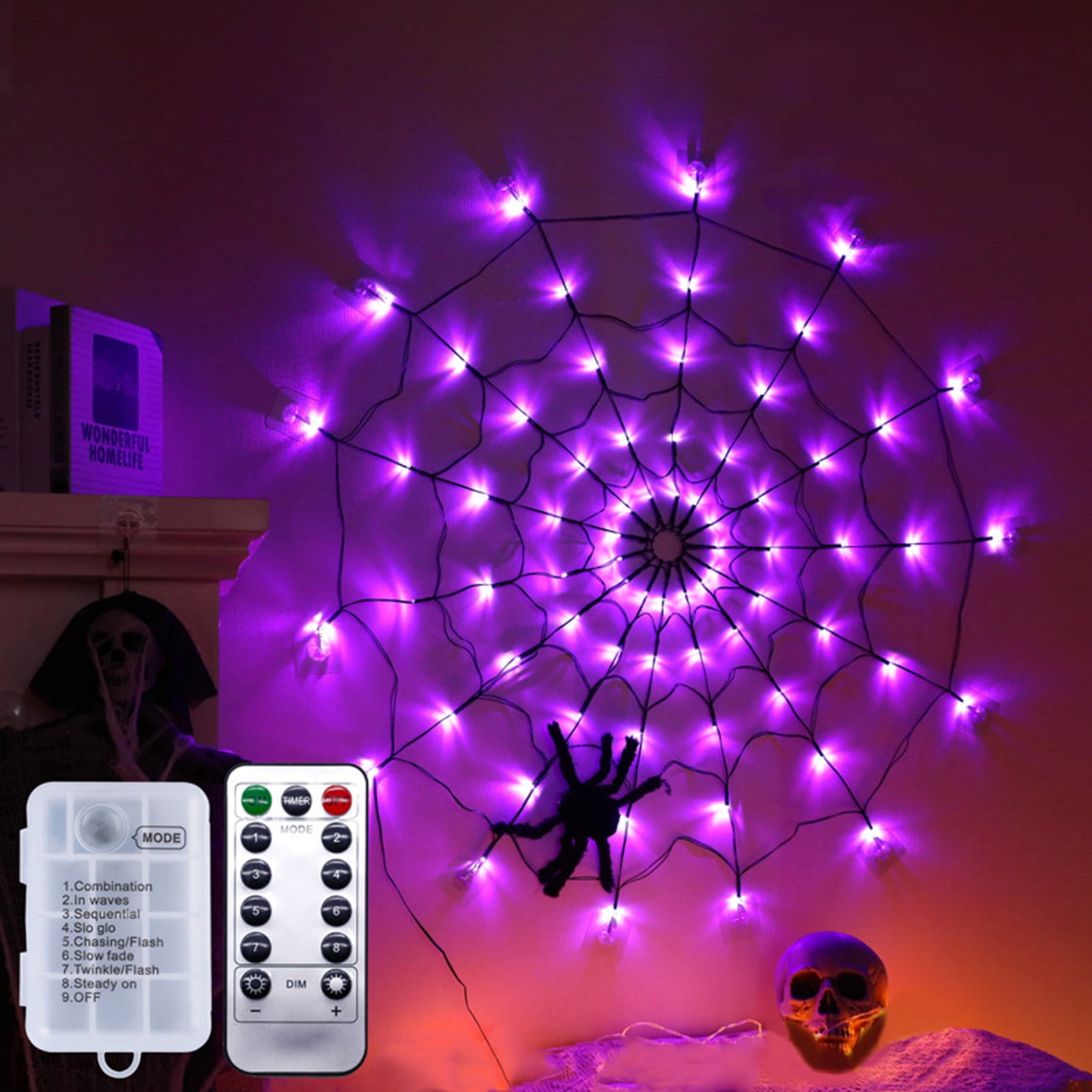 LED Decorative String Lights Pentagram & Bubble Ball Design 10 ...