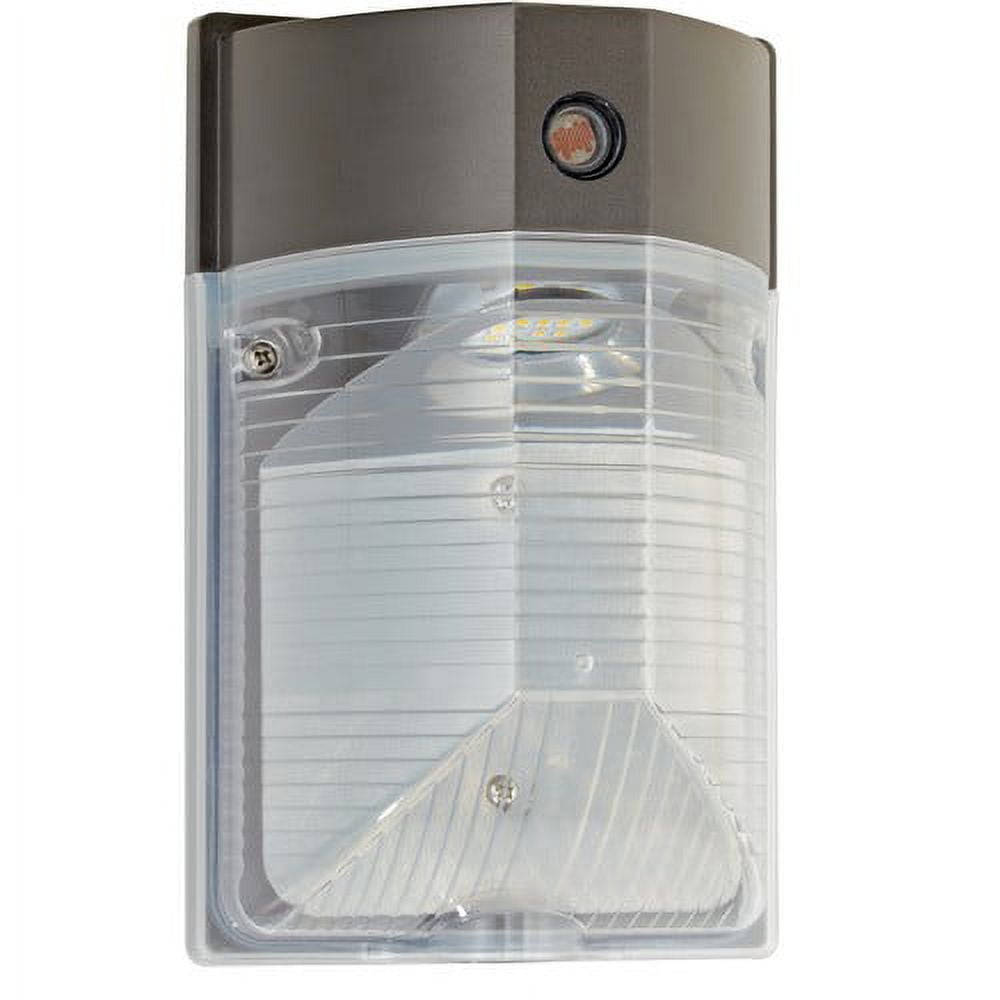 LED Designer Mini Wall Packs 25 Watts 5000K Bronze - Walmart.com