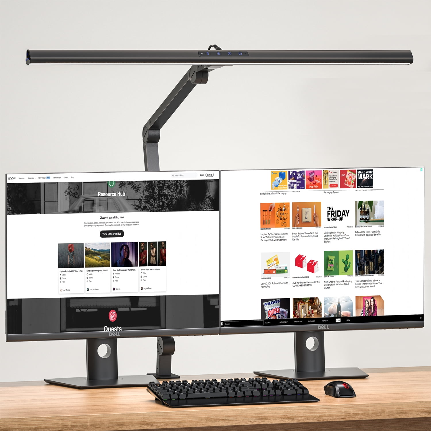 LED Desk Lamp, 31.5" Wide Architect Desk Lamp for Home Office ...