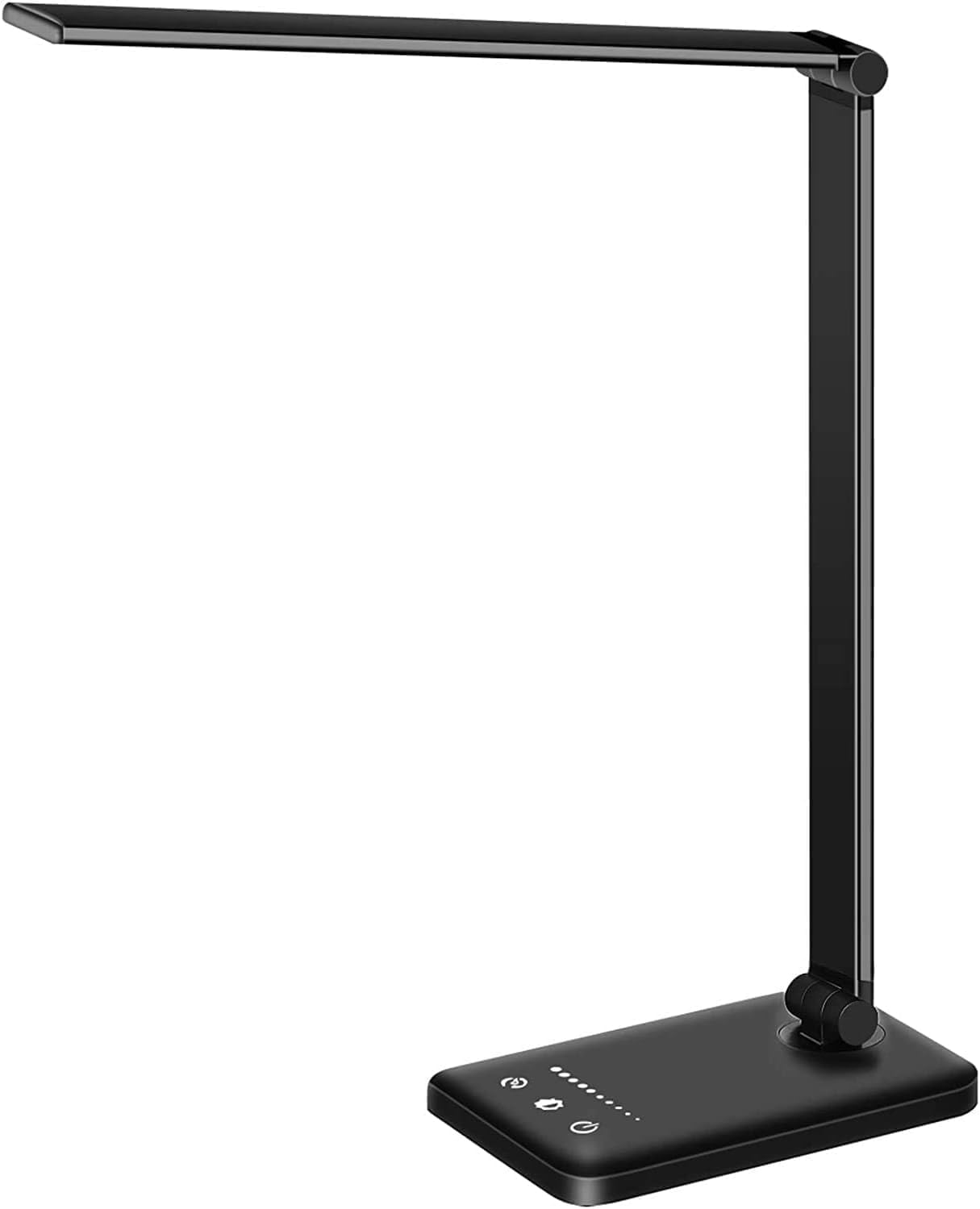 LED Desk Lamp Dimmable Table Lamp Reading Lamp with USB Charging Port ...