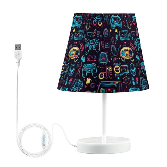 Video Game Lamps for Gaming Rooms and Decor in Vibrant Colors