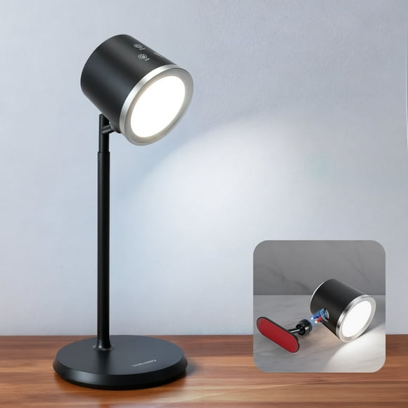 Cordless Reading Lamps for Home and Office with Adjustable Brightness