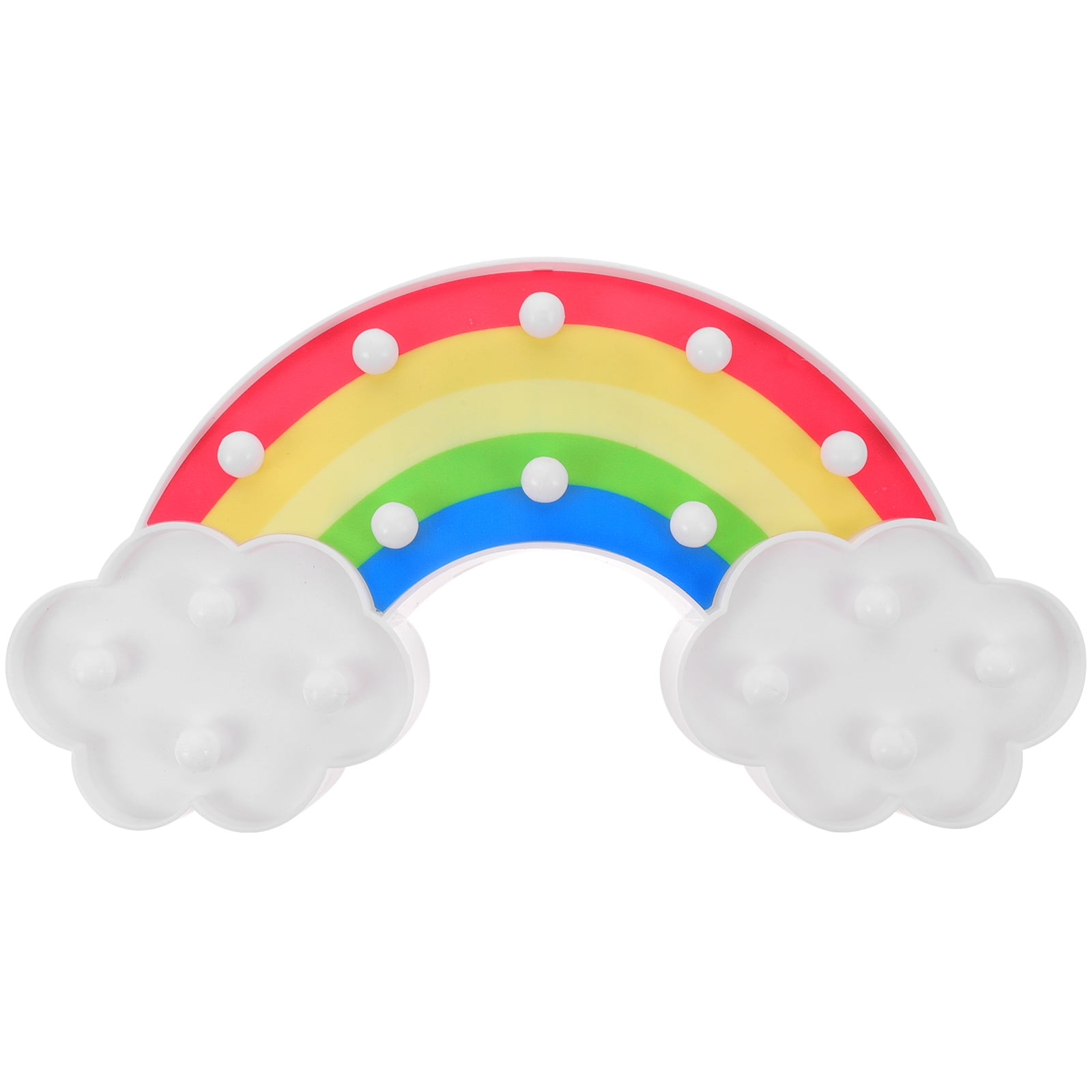 Rainbow Night Light for Girls with PVC Material and Multi Color Perfect ...