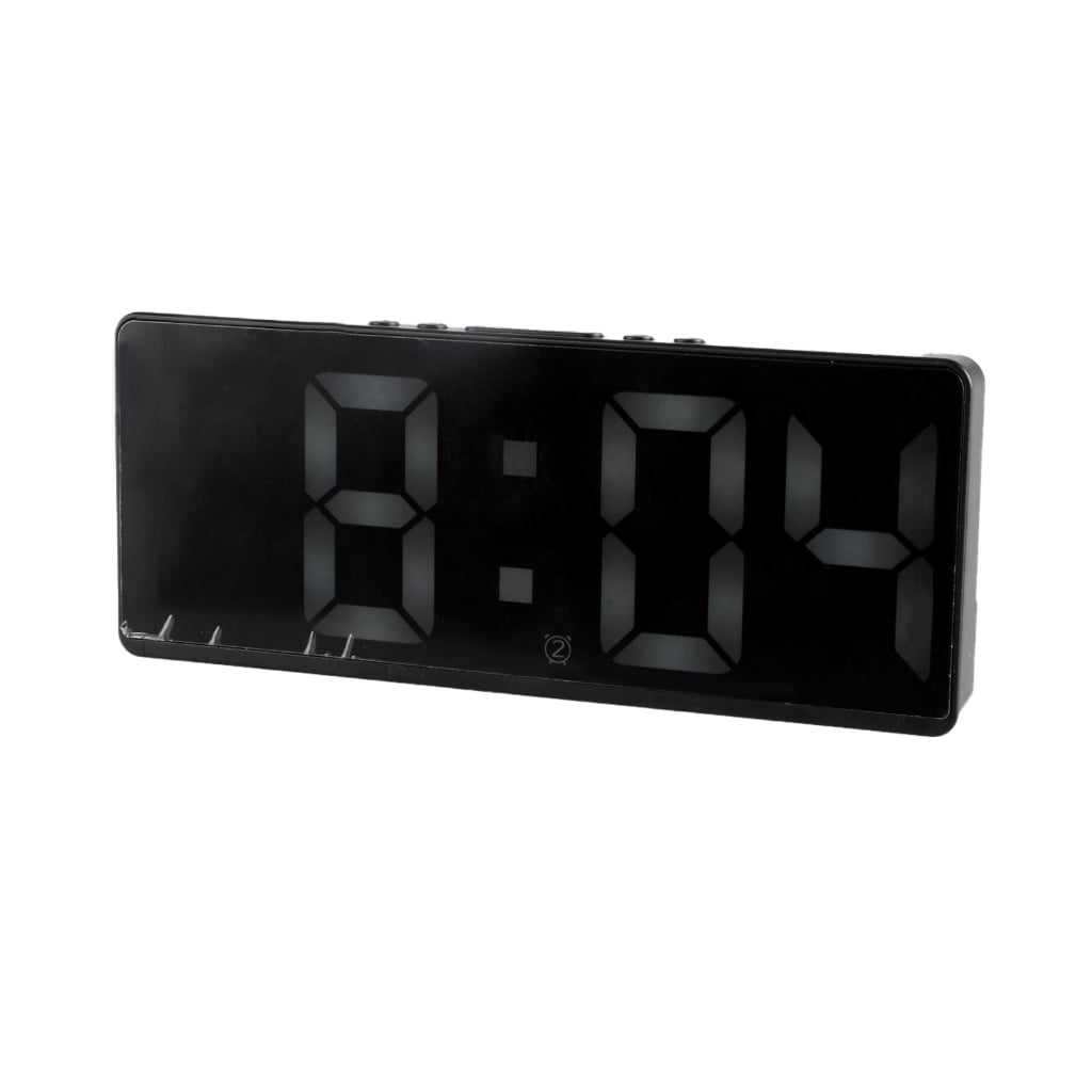 LED Digital Alarm Clock Adjustable Brightness Clock with Calendar ...