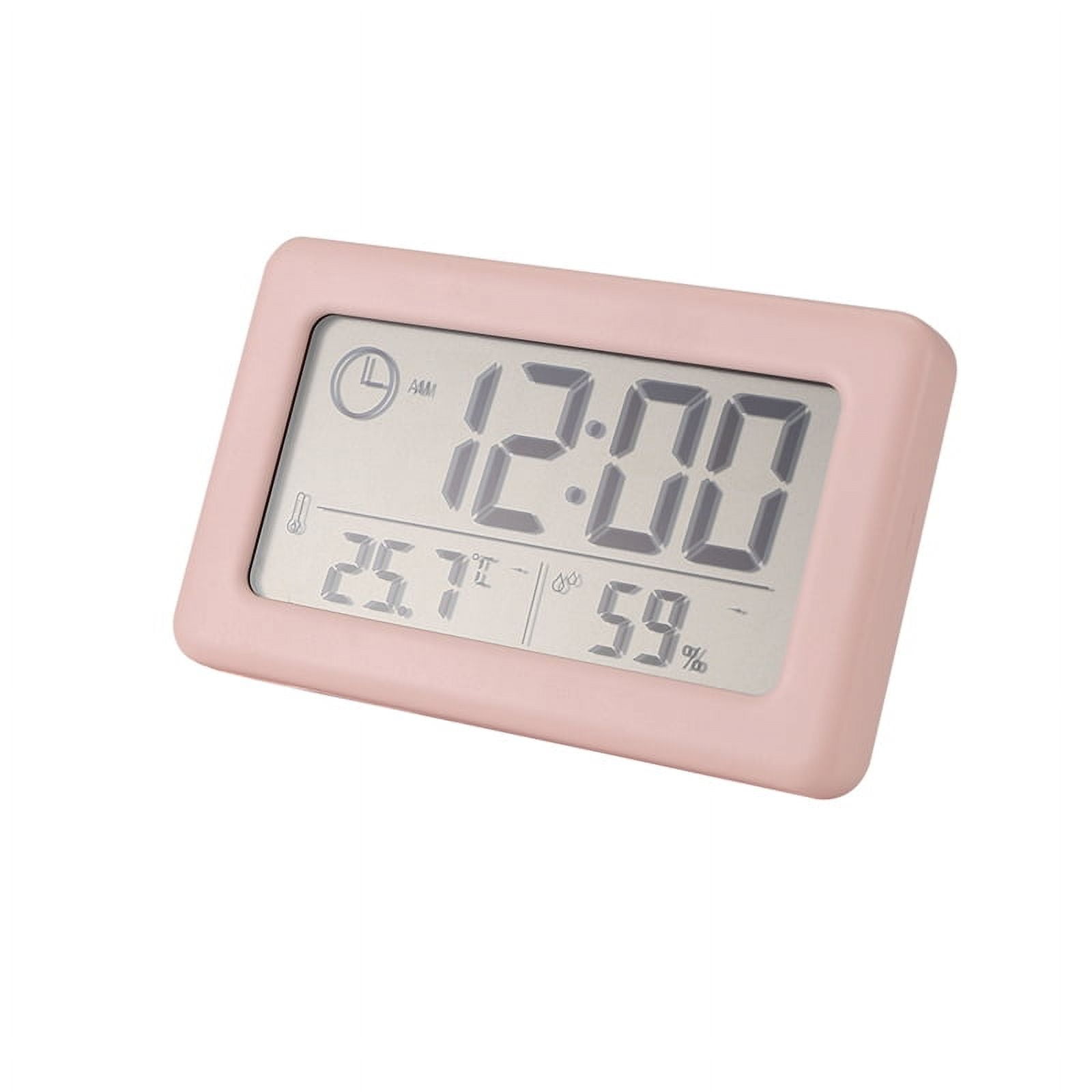 LED Digital Clock Electronic Screen Desktop for Home Office Backlight ...