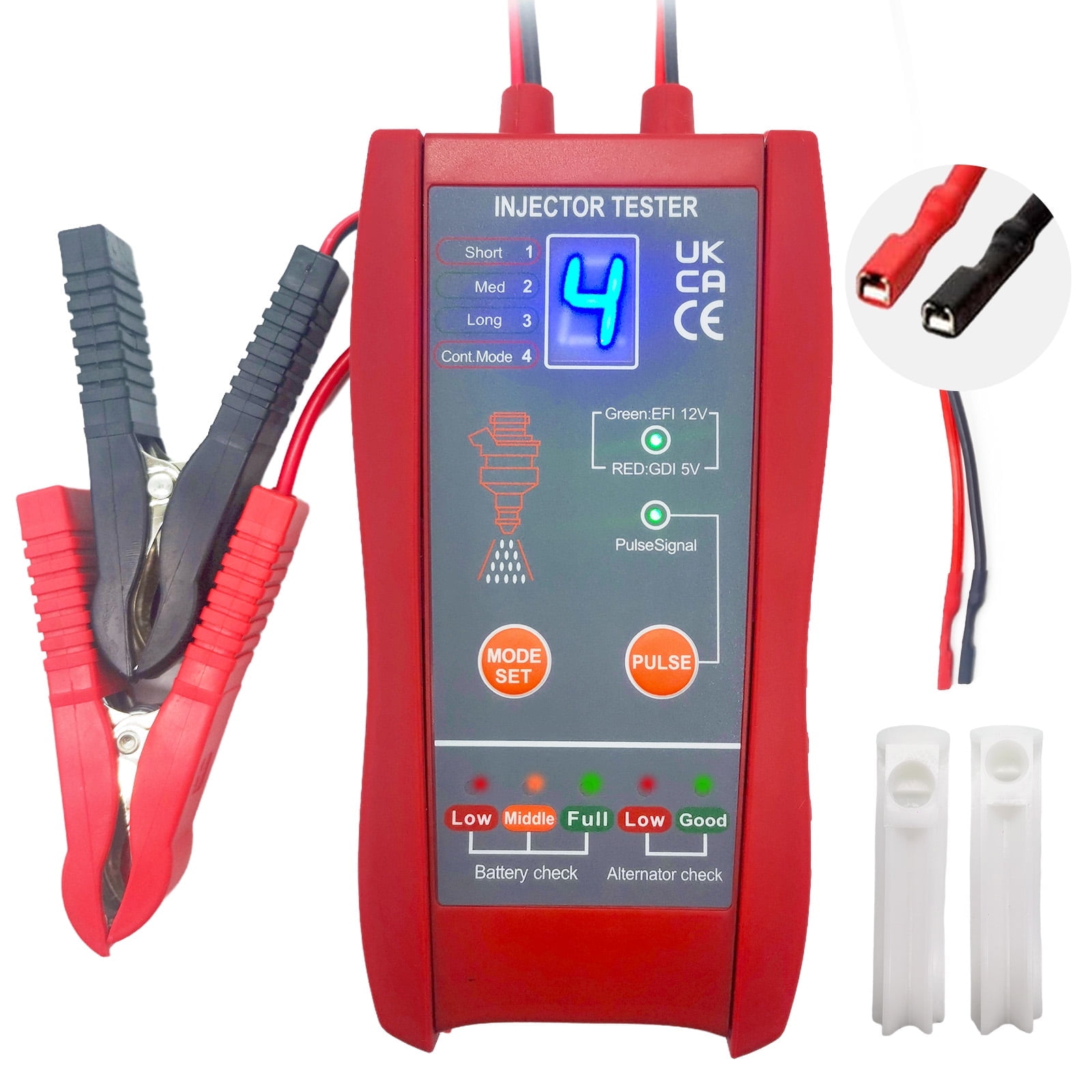 LED Digital Display Auto Injector Tester, Injector Cleaning Tools, Auto ...