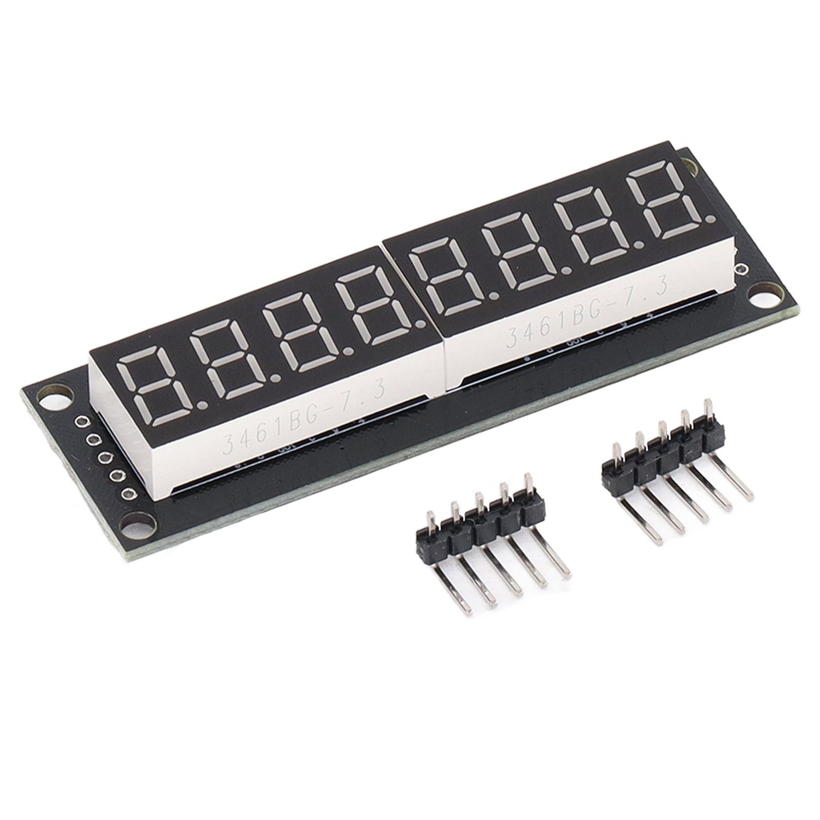 LED Digital Display Tube 0.36in 8 Bit 7 Segment Green Light LED Clock Display Module - Walmart.com