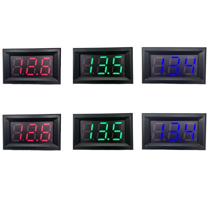 LED Digital Display Two-Wire AC Voltage Meter Heads Two-Wire Digital ...
