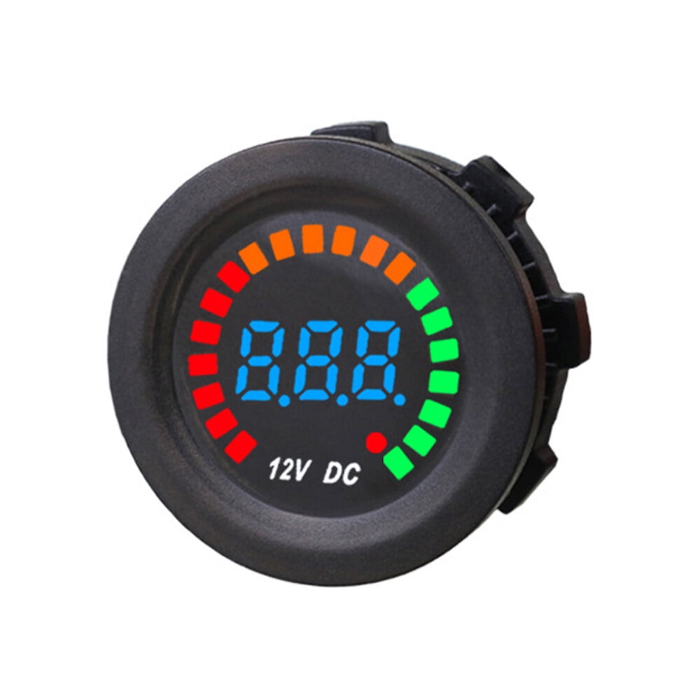 LED Digital Display Voltmeter 12.0V Car Voltage Monitor Volt Gauge ...