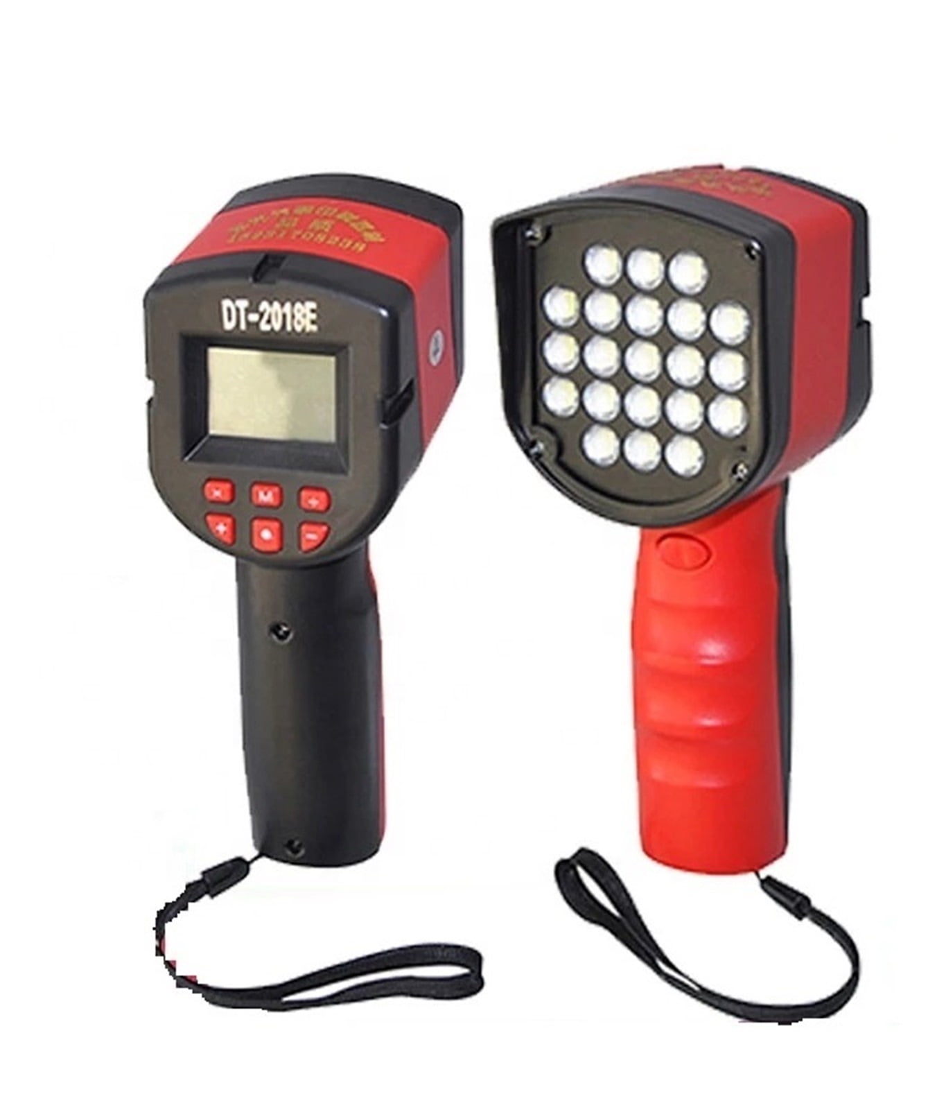 LED Digital Handheld Stroboscope DT-2018E LED Flash Strobe Tachometer ...