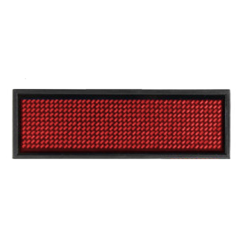 LED Digital Name Message Badge Sign Business Card Screen - Walmart.com