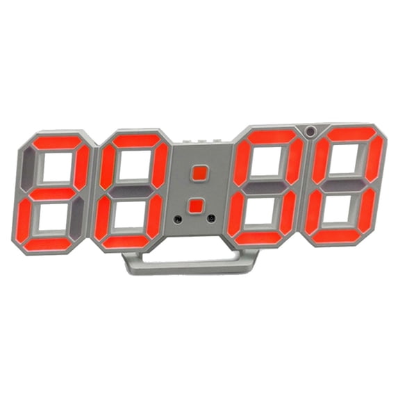 LED Digital Wall Clock Alarm Clocks , 6D LED Light Decorate Clocks ...