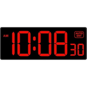 Digital Clock Seconds