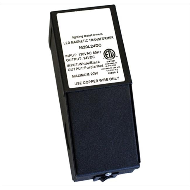 LED Dimmable Magnetic Transformer 20W 24V DC Output - Walmart.com