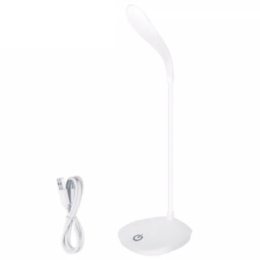 LED Desk Light Bendable,7W 14 LEDs 400 Lumens Soft Light Eye-Care ...